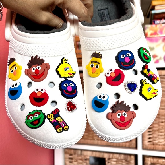 CROCS | Accessories | Sesame Street Croc Charm Bundle 8pcs | Poshmark